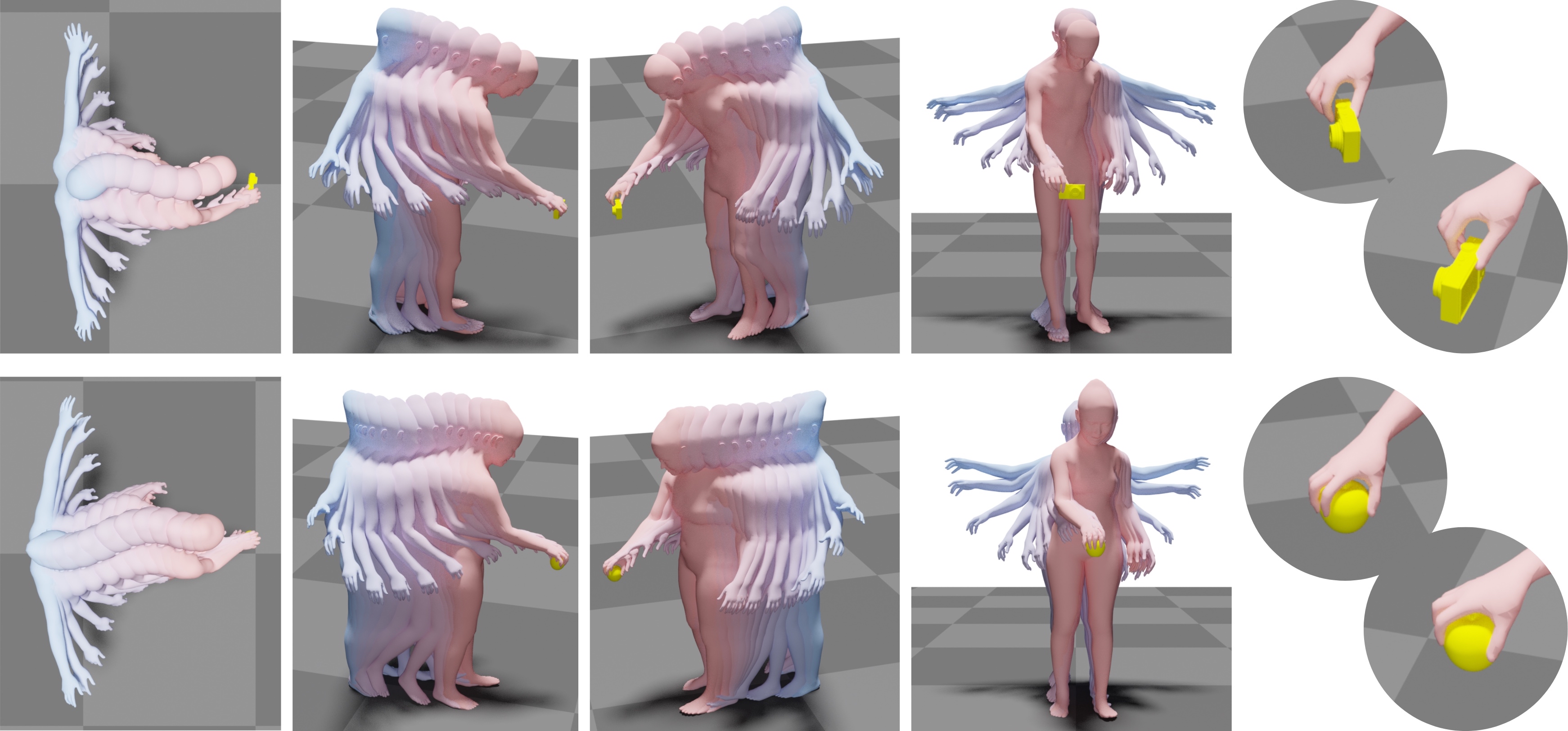 GOAL: Generating 4D Whole-Body Motion for Hand-Object Grasping | Dimitris Tzionas